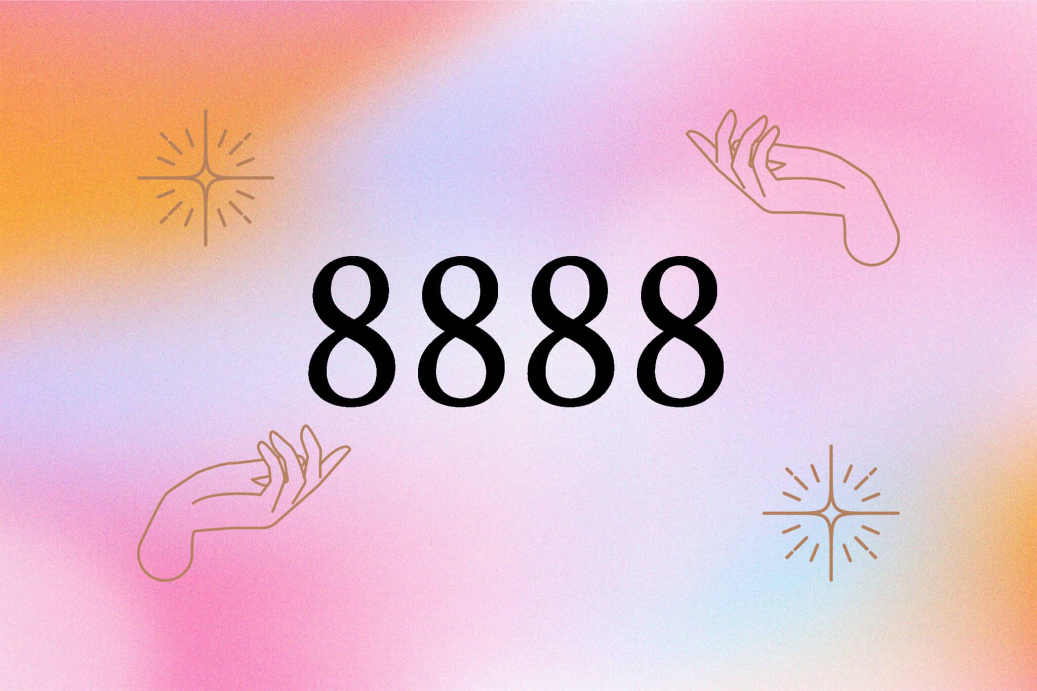 8888 Angel Number: Meaning and Message Explained